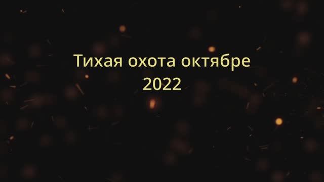 Тихая охота 2022 с братом