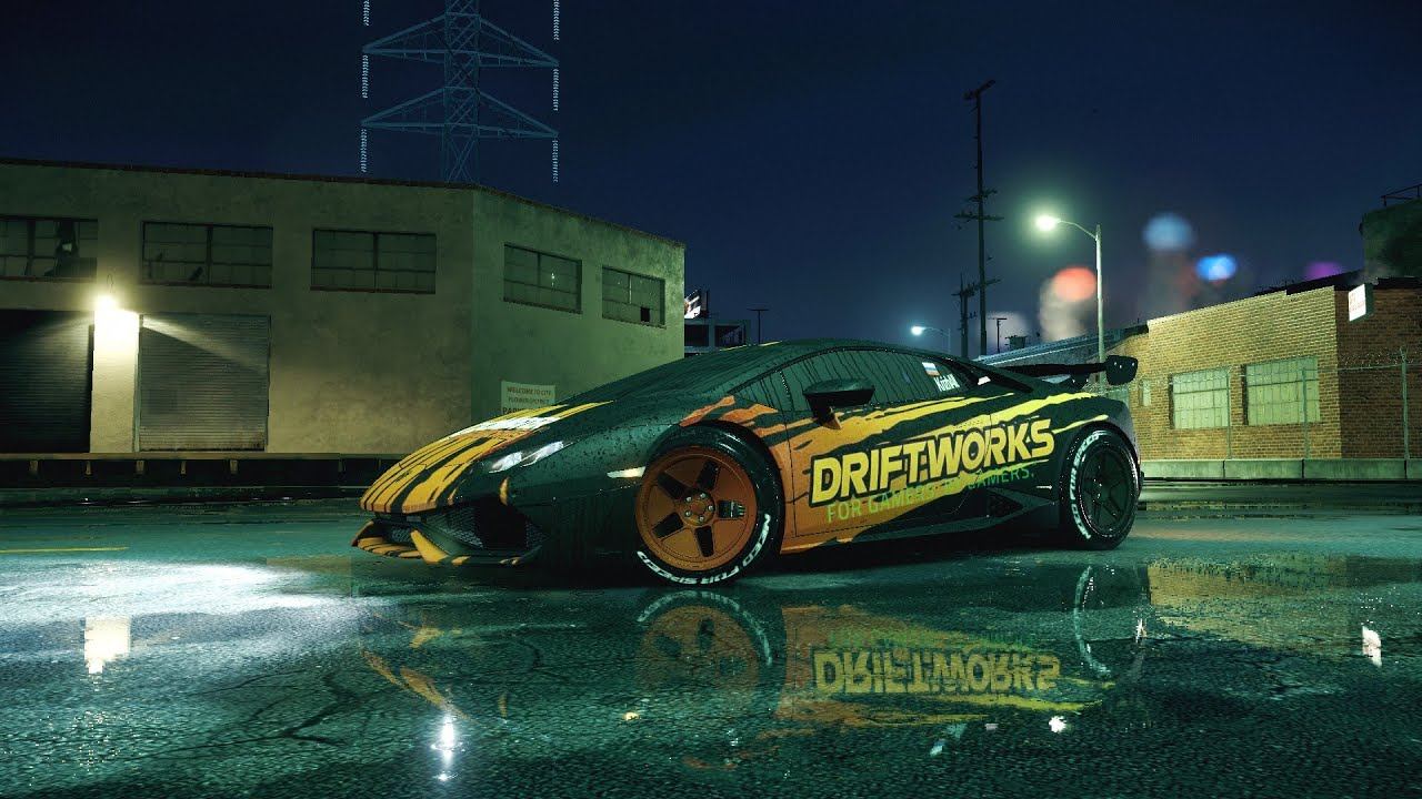 NFS 2015 - Дрифт, тюнинг, настройка и прохождение на Lamborghini Huracan