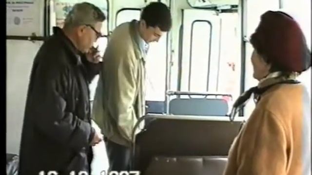 Днепропетровск 1997 год. Соревнование водителей троллейбусов. 50-летие троллейбусного движения