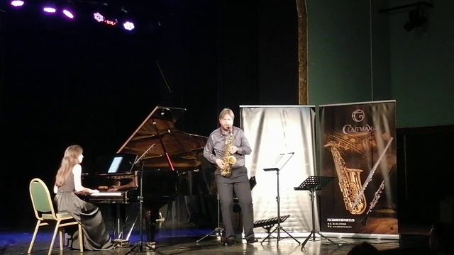 Андре Вайнен. Рапсодия для саксофона. 1 ч. Никита Петров и Анна Брылёва