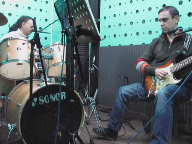 Рик и Арсен, репетиция песни "Может Быть"