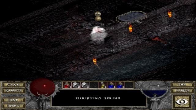 Diablo ꞉ Hellfire Walkthrough - Catacombs Levels 5 & 6