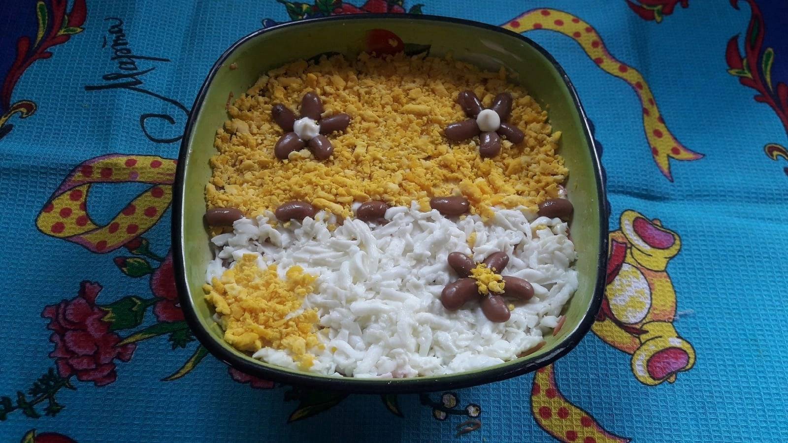 ИЗ ПРОСТЫХ ПРОДУКТОВ, А какая ВКУСНОТИЩА!!! Салат "Времена года"