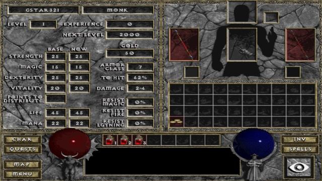 Diablo ꞉ Hellfire Walkthrough - Intro + Tutorial