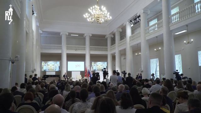 Выступление Святейшего Патриарха Кирилла в СПбГУ