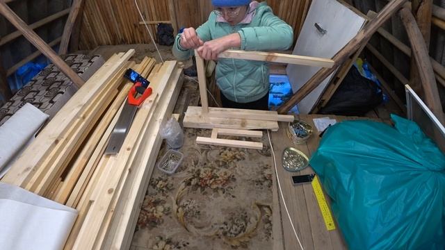 Что я делала на даче в январе 2021 года. Мастерю с рассуждением...