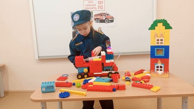 "Пожарная машина" МАОУ "СОШ №17"_Соликамск_ИКаРёнок-Малыш