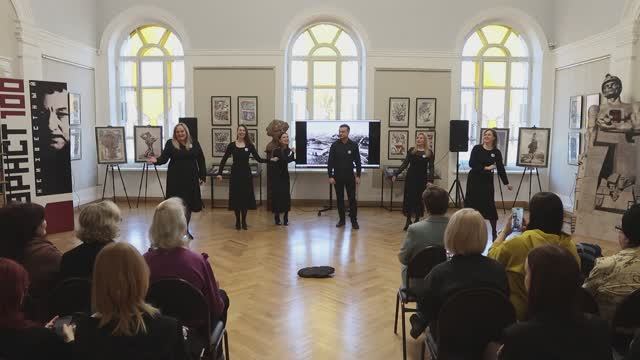 Хоровое чтение на стихи С. И. Анульева "Красная Горка"