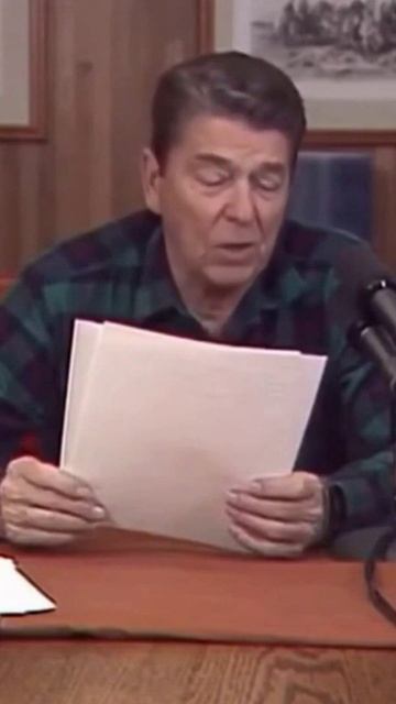 Речь Рейгана 38 лет назад о тарифной политике США.