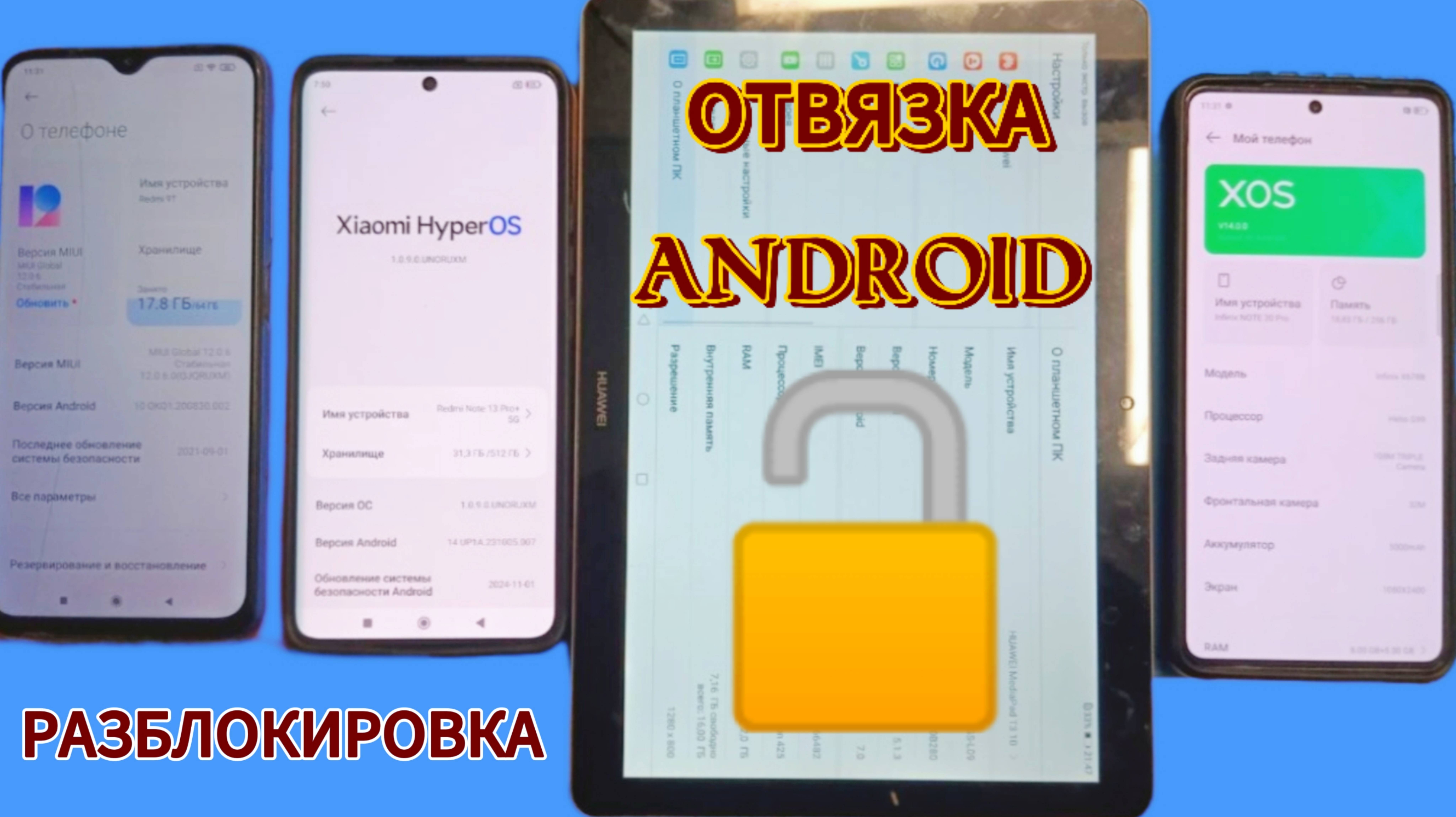#разблокировка и #ремонт смартфонов и планшета. Отвязка #android