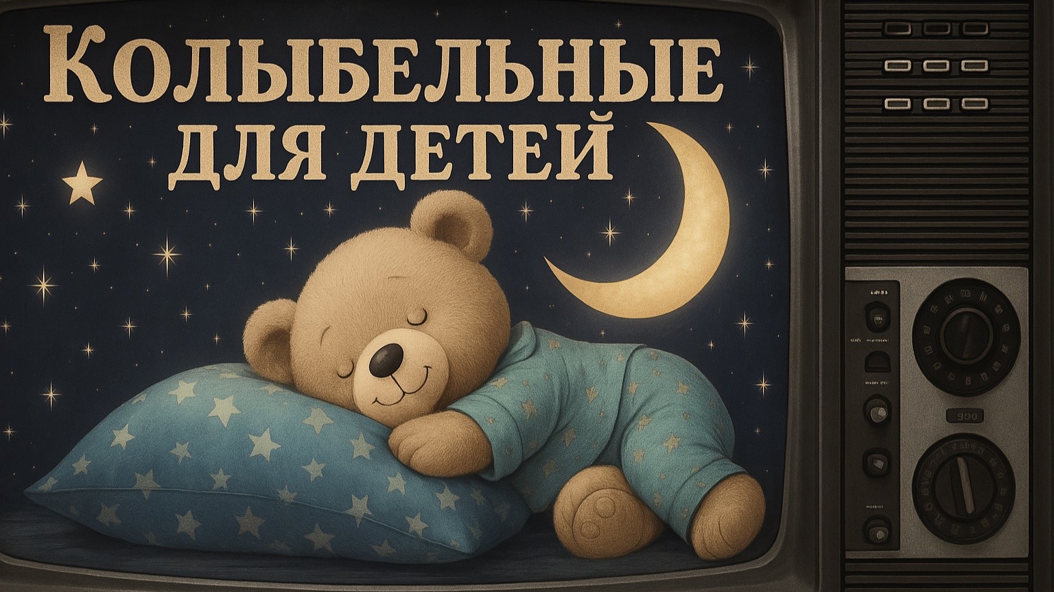 Часовые колыбельные для детей | Плюшевый мишка под звёздным небом | Музыка для сна от Nargo Music