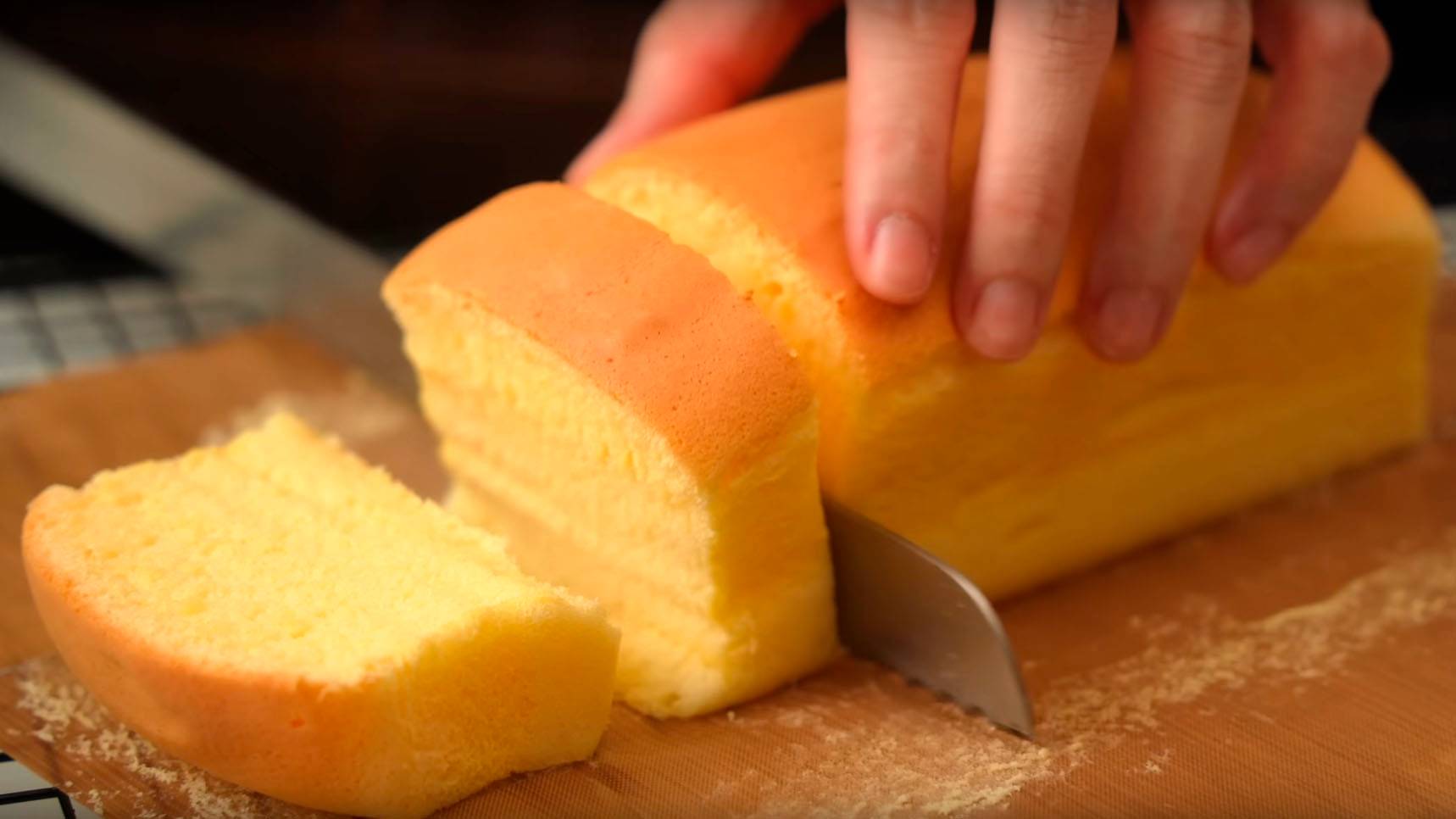 Нереально вкусный Тайваньский торт КАСТЕЛЛА из 2 яиц | Не трескается при выпекании