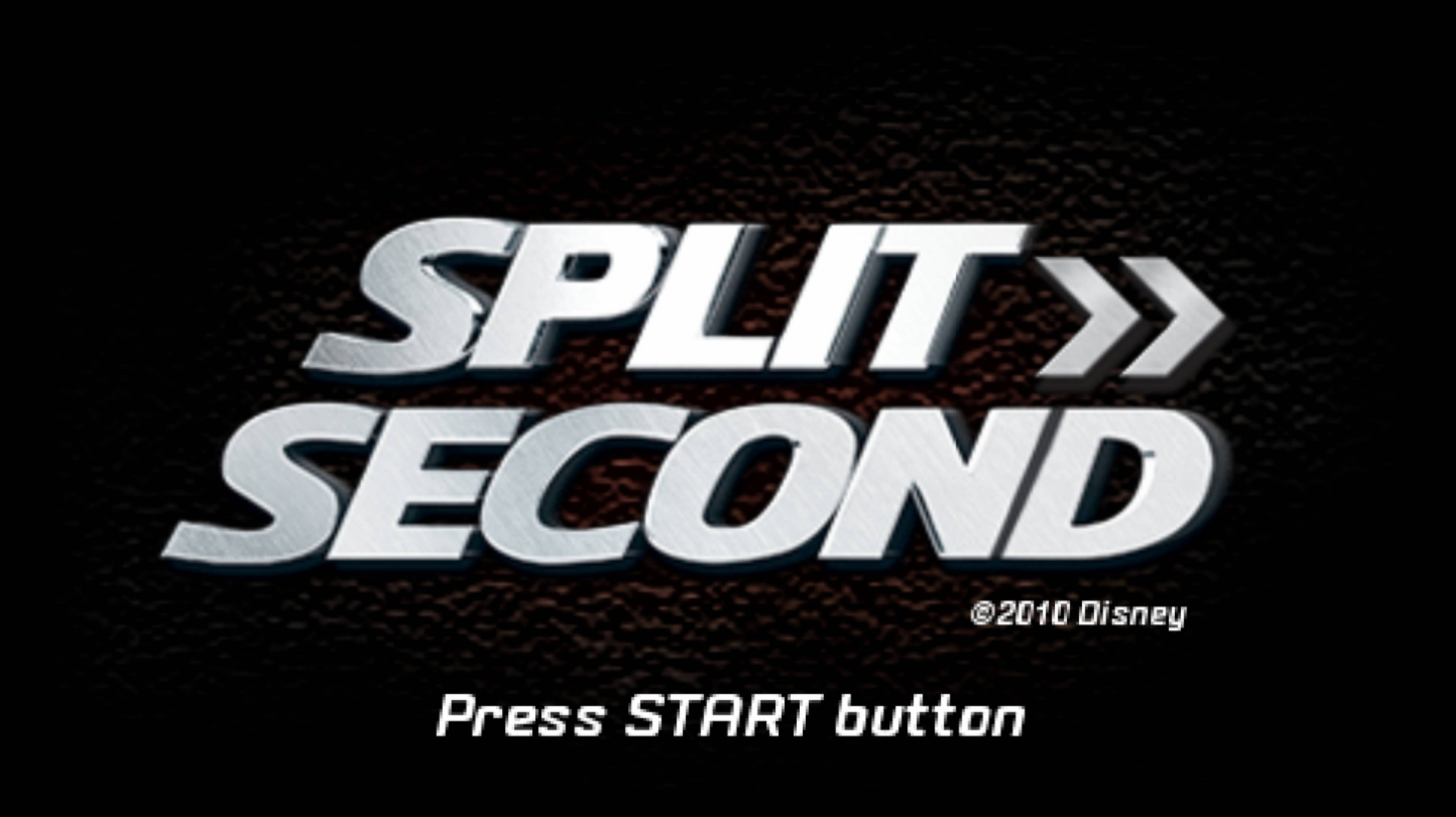 Split Second Velocity PSP NTSC-U US Demo Gameplay (NPUH-90093)
