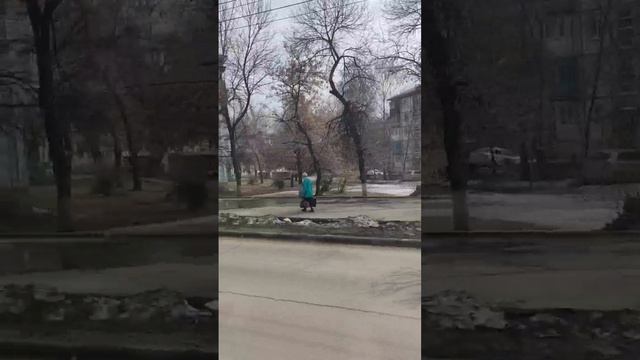 Поездка на трамвае город Ижевск. Маршрут №2. Банк Зенит - Улица Орджоникидзе.