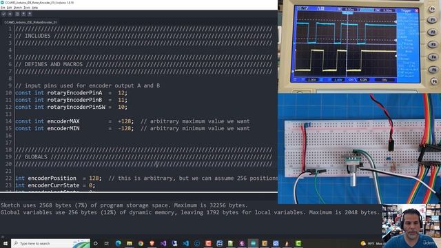 7.3. Interfacing to 7-Segment Displays, Keypads, Rotary Encoders, & Bench Build II