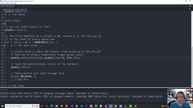 7.7. Interfacing to LEDs and NeoPixels