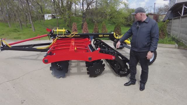 Хит продаж - дискатор на эластомерах! Борона скоростная БДС-4х2П - обзор!