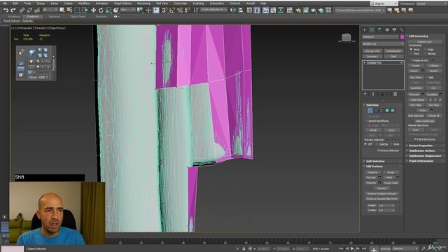 10. Retopologizing the small cloth and traps armor
