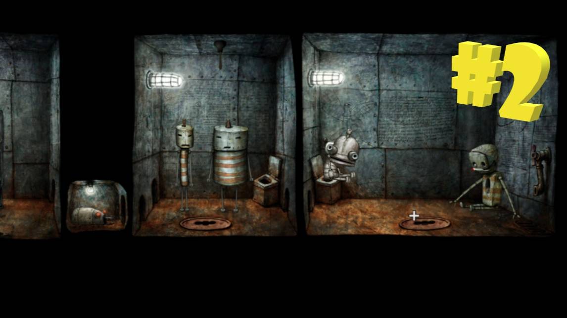 Побег из тюрьмы. ▶ Machinarium #2