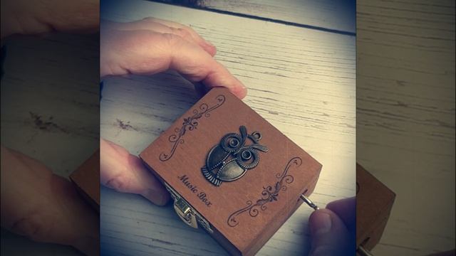 Музыкальная шарманка Сова City of sky