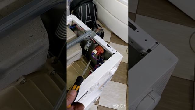 Стиральная машина Атлант не набирает. F4. Простой ремонт электронного модуля