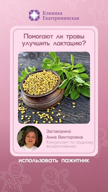 Помогают ли травы улучшить лактацию?