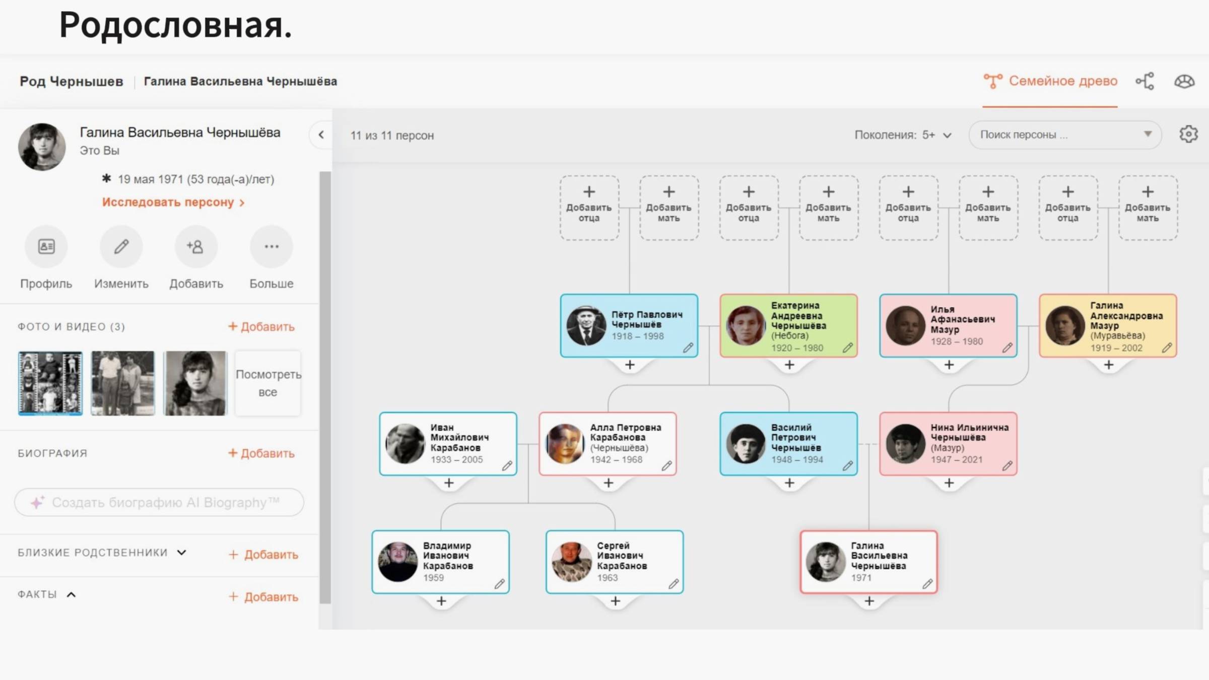 2025. "Истории семьи, рода и малой родины". 25 января.