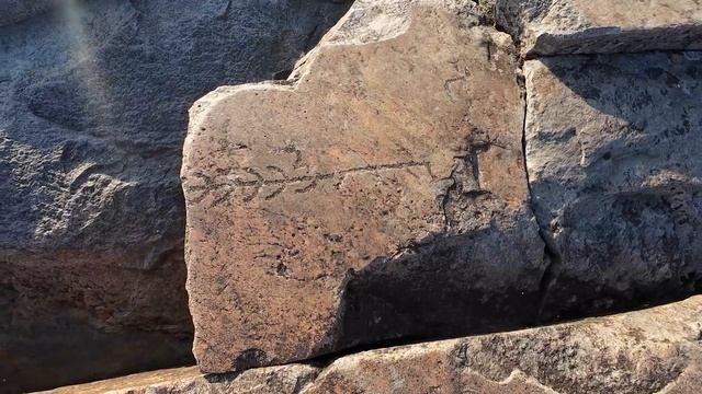 Карелия , Онежское озеро , Петроглифы .