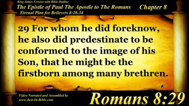 The Holy Bible KJV Read Along Audio The Epistle of Paul The Apostle to the Romans
