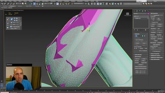 4. Retopologizing the horns