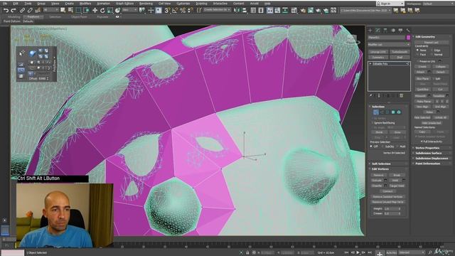 6. Retopo the shoulders pt1