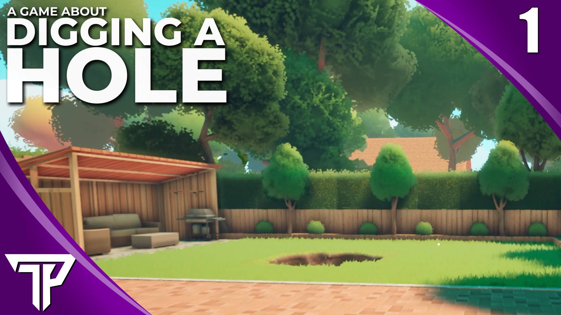 СОКРОВИЩА ВО ДВОРЕ | A Game About Digging A Hole #1