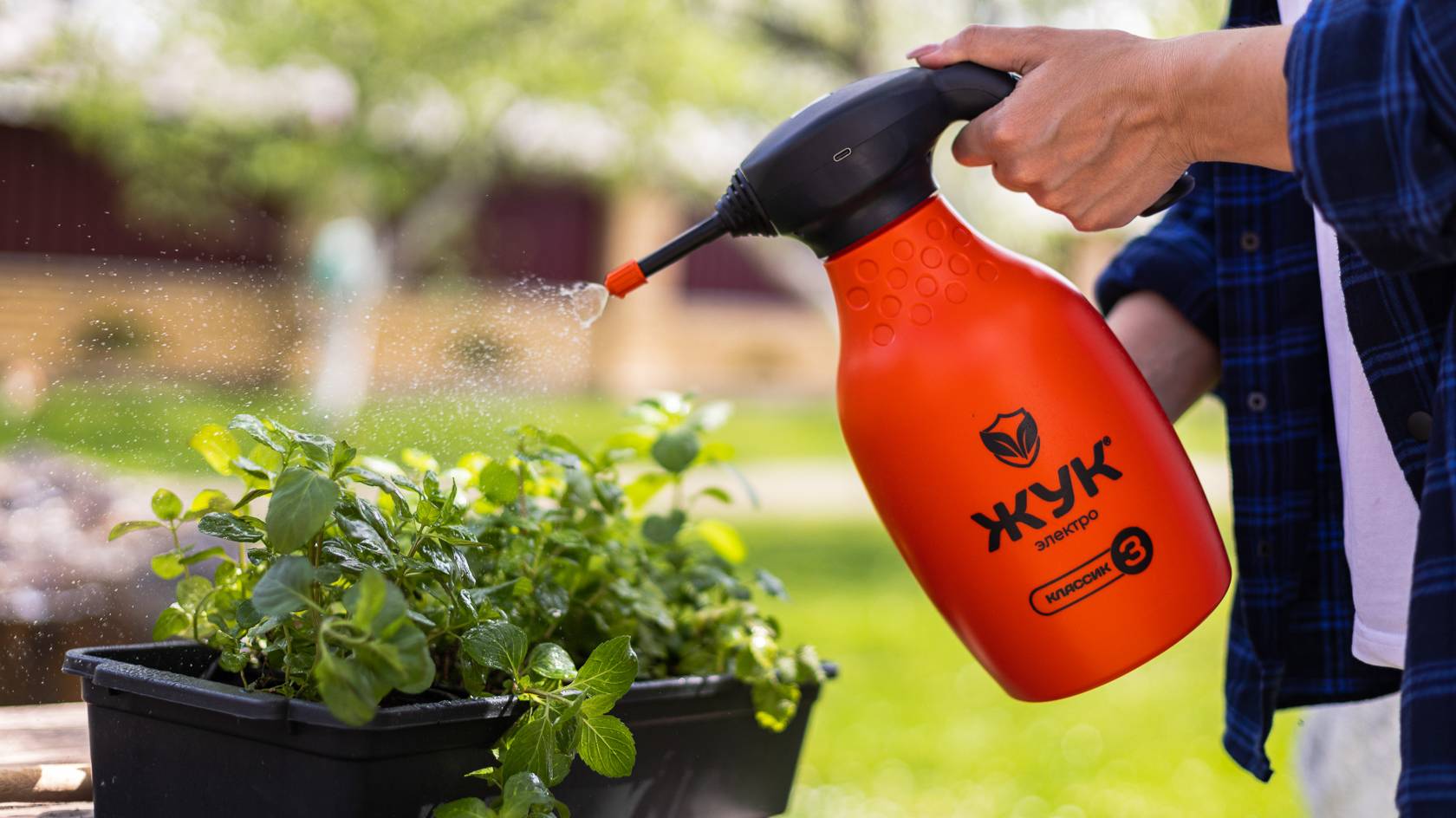 Ручные аккумуляторные опрыскиватели ЖУК Классик