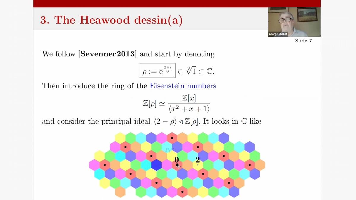 Тэта-функции и решетки. Часть 2, Лекция 5, Г.Б.Шабат (доклад МГУ)