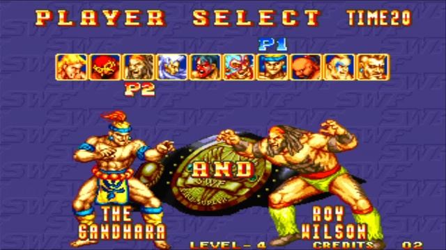 3 count bout - файтинг - приставка