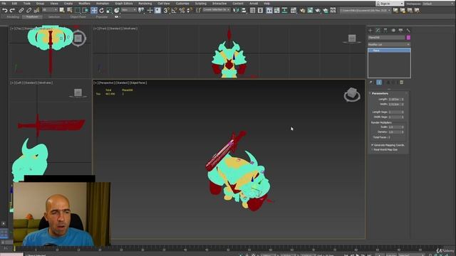 3. Getting familiar with 3dsMax and starting retopology