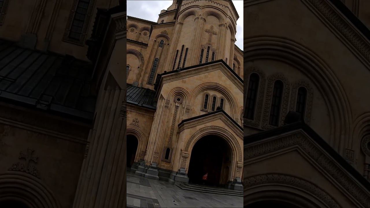 Секреты Цминда Самеба. Архитектурное чудо Грузии #shorts #шортс #грузия