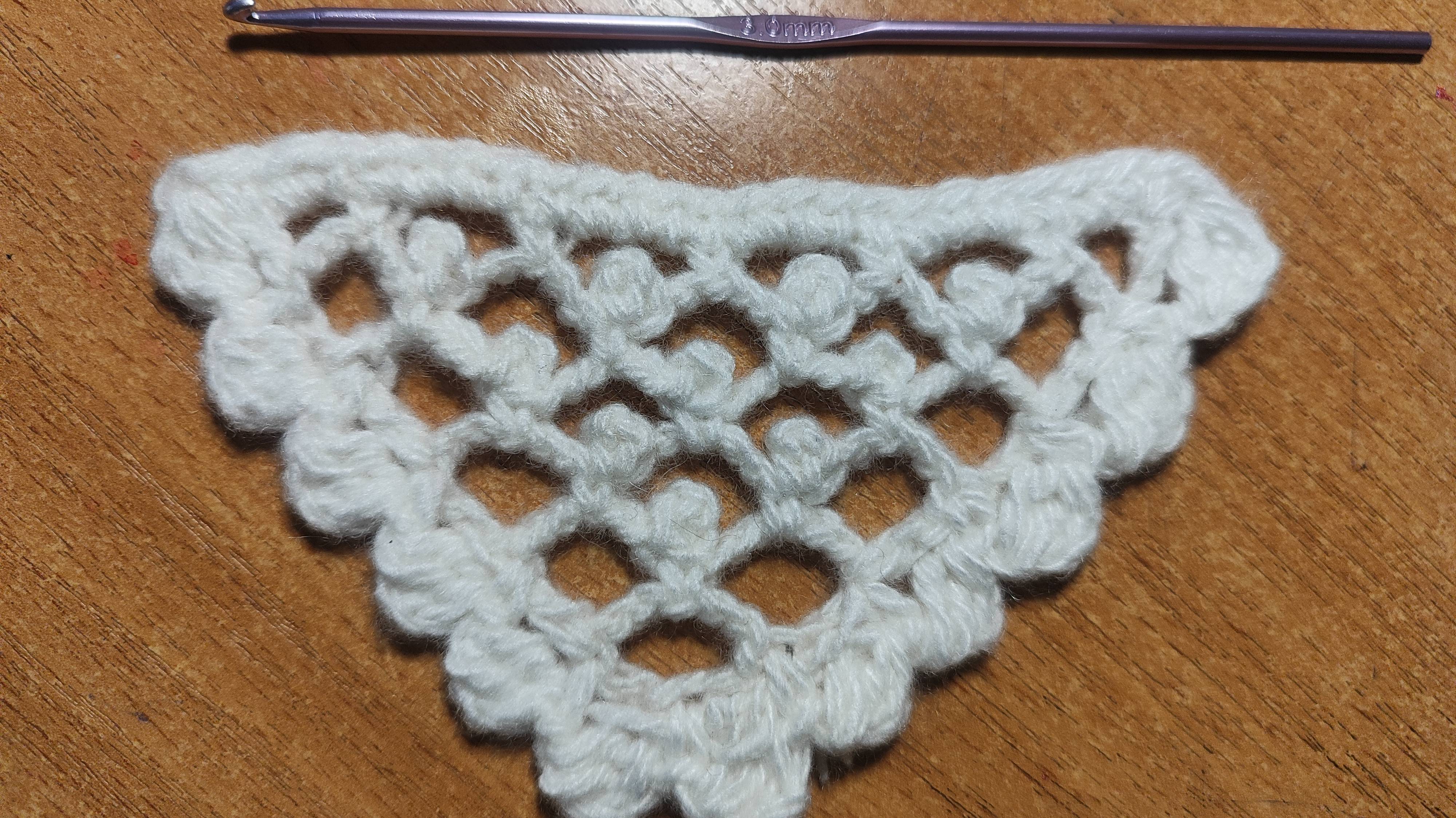 Видео ответ к комментарию по МК Ажурная сетка крючком.