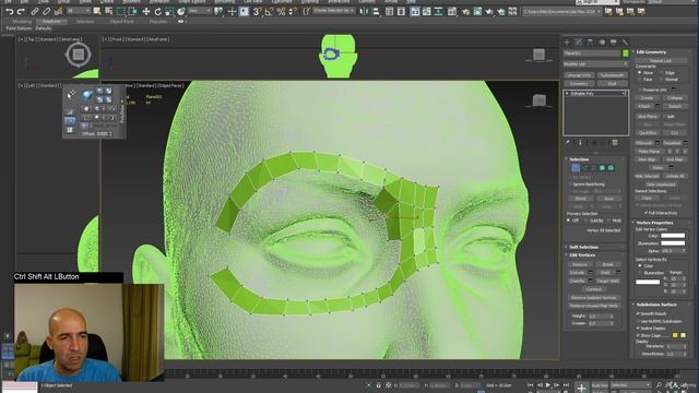 18. Retopology of a realistic head pt1