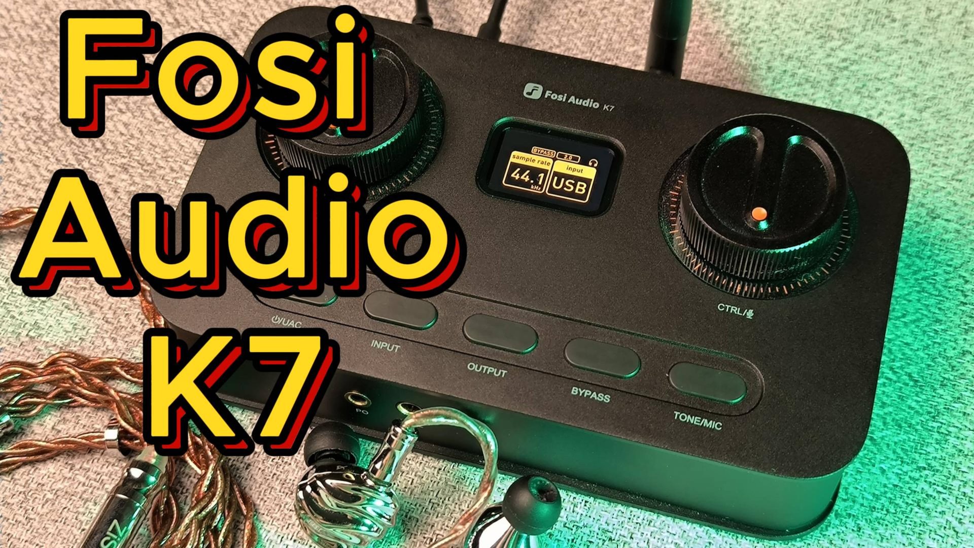 Fosi Audio K7-На радость аудиофилам, за счастье игроманам!