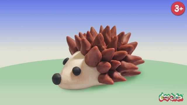Создаем милого ежика из пластилина: шаг за шагом! 🦔✨