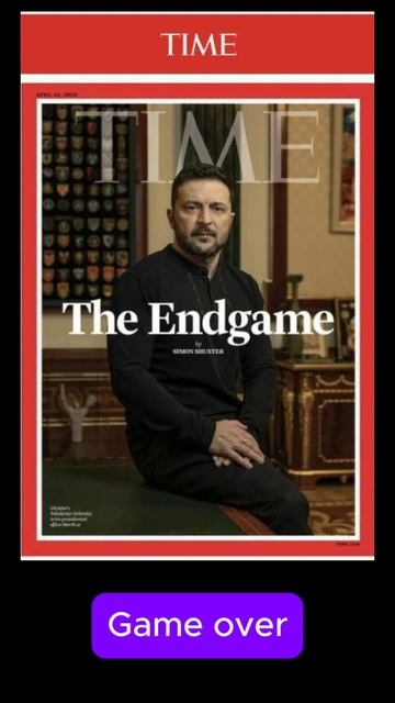 газета time предсказал зеленскому конец игры