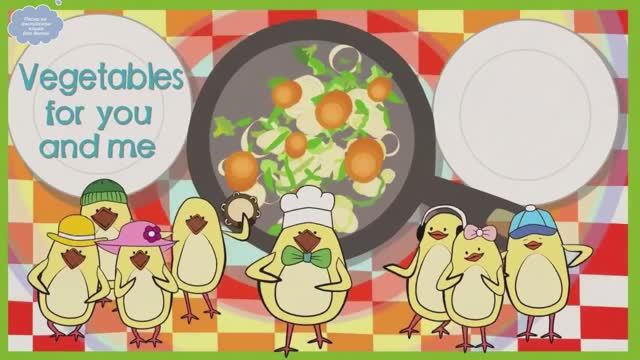 Песенка на английском языке - Vegetable Song