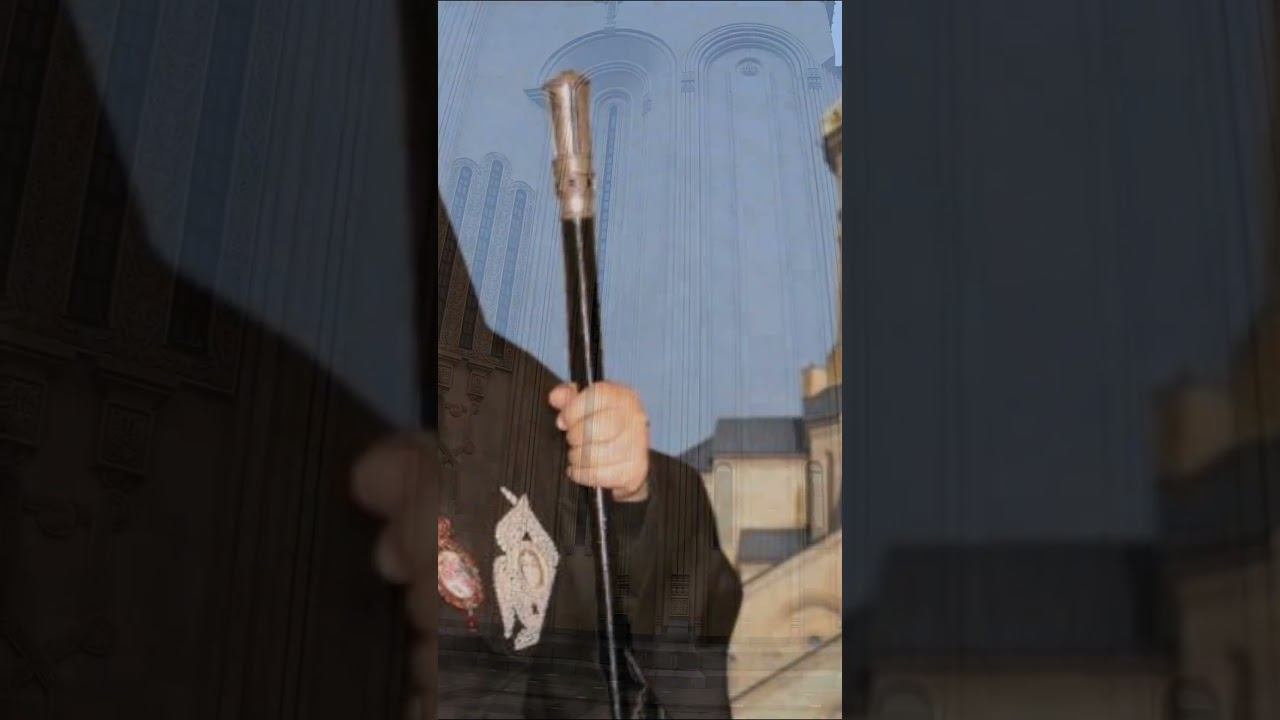 Исторический момент первое богослужение в Цминда Самеба #shorts #шортс #грузия