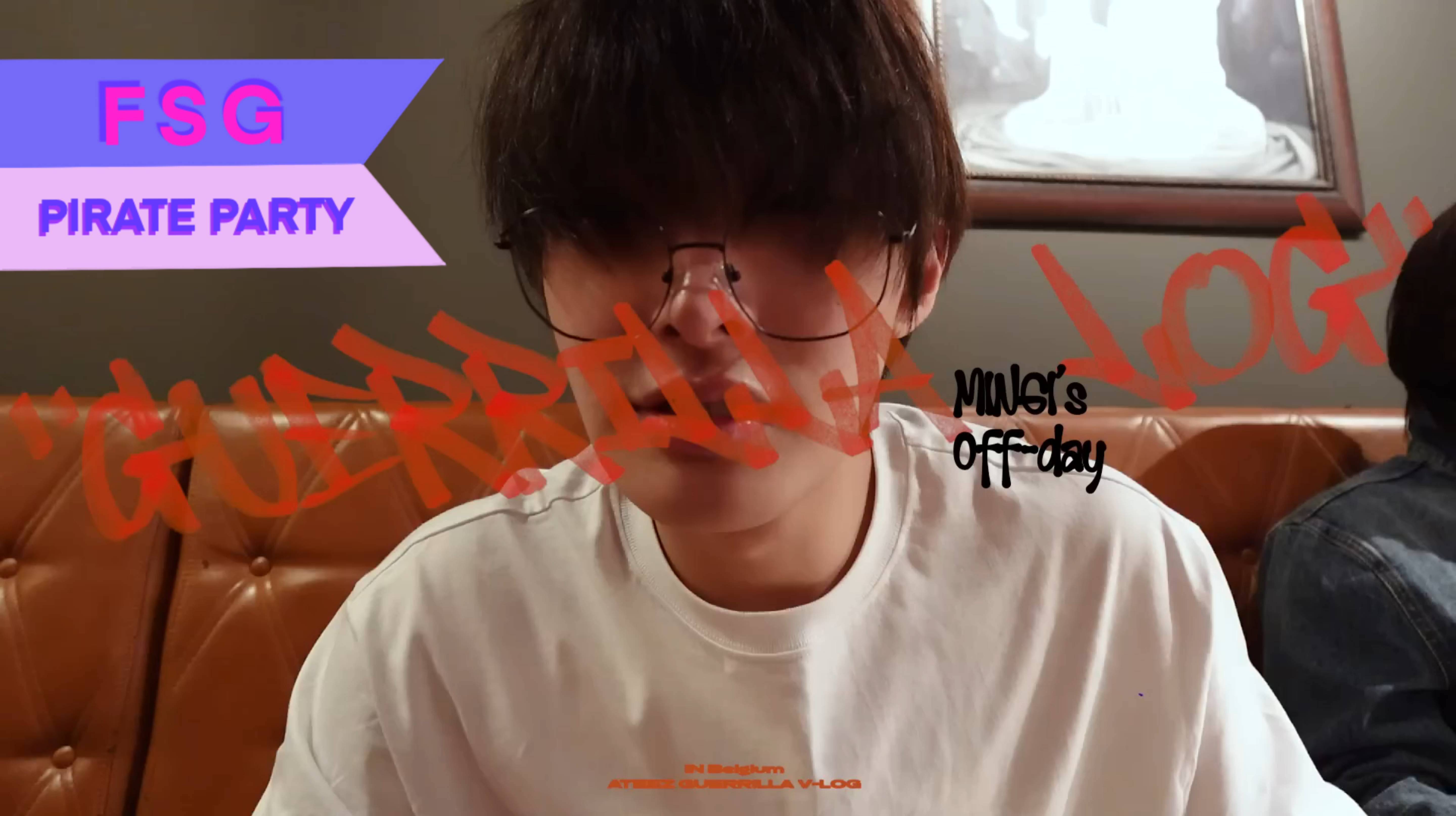 [RUS.SUB] Привет, Бельгия 👋 | Выходной Минги | Guerrilla Log | ATEEZ