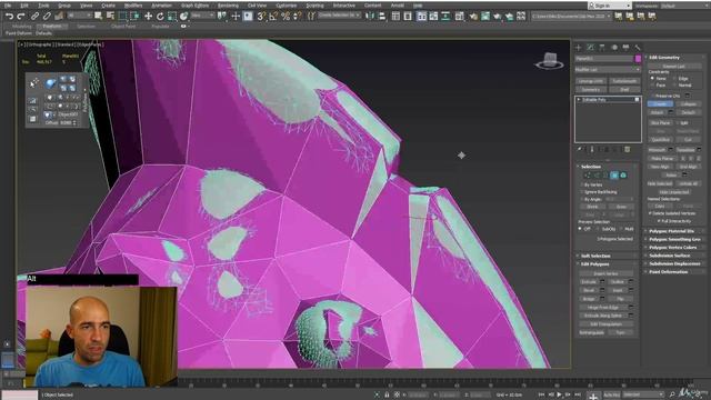 7. Retopo the shoulders pt2