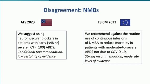 Same evidence, different recommendations In ARDS Giacomo Grasselli  ISICEM-44 (2025)