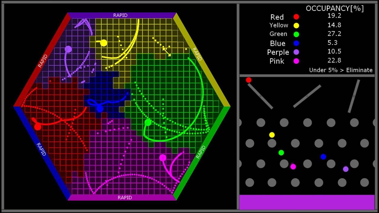 179. Шарики: Битва за территорию | Marble: Territory War | Кто победит?