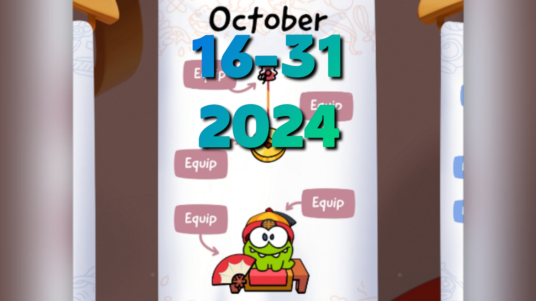 Cut the Rope Daily. October 16-31  2024