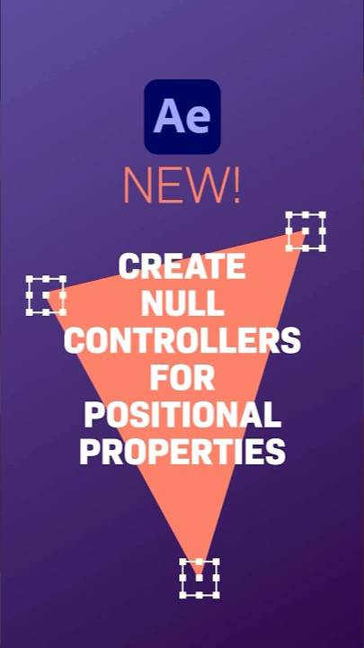 НОВАЯ ФУНКЦИЯ в After Effects! Создайте нулевые контроллеры для позиционных свойств